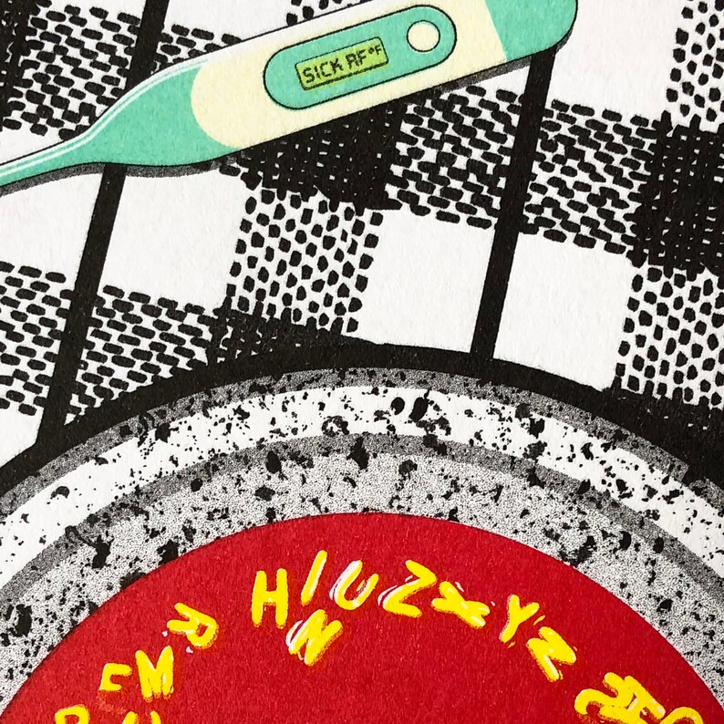 Sick AF Get Well Soon Card - Etsy