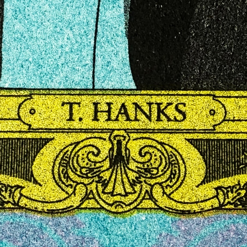 T. Hanks Thank You Card - Etsy