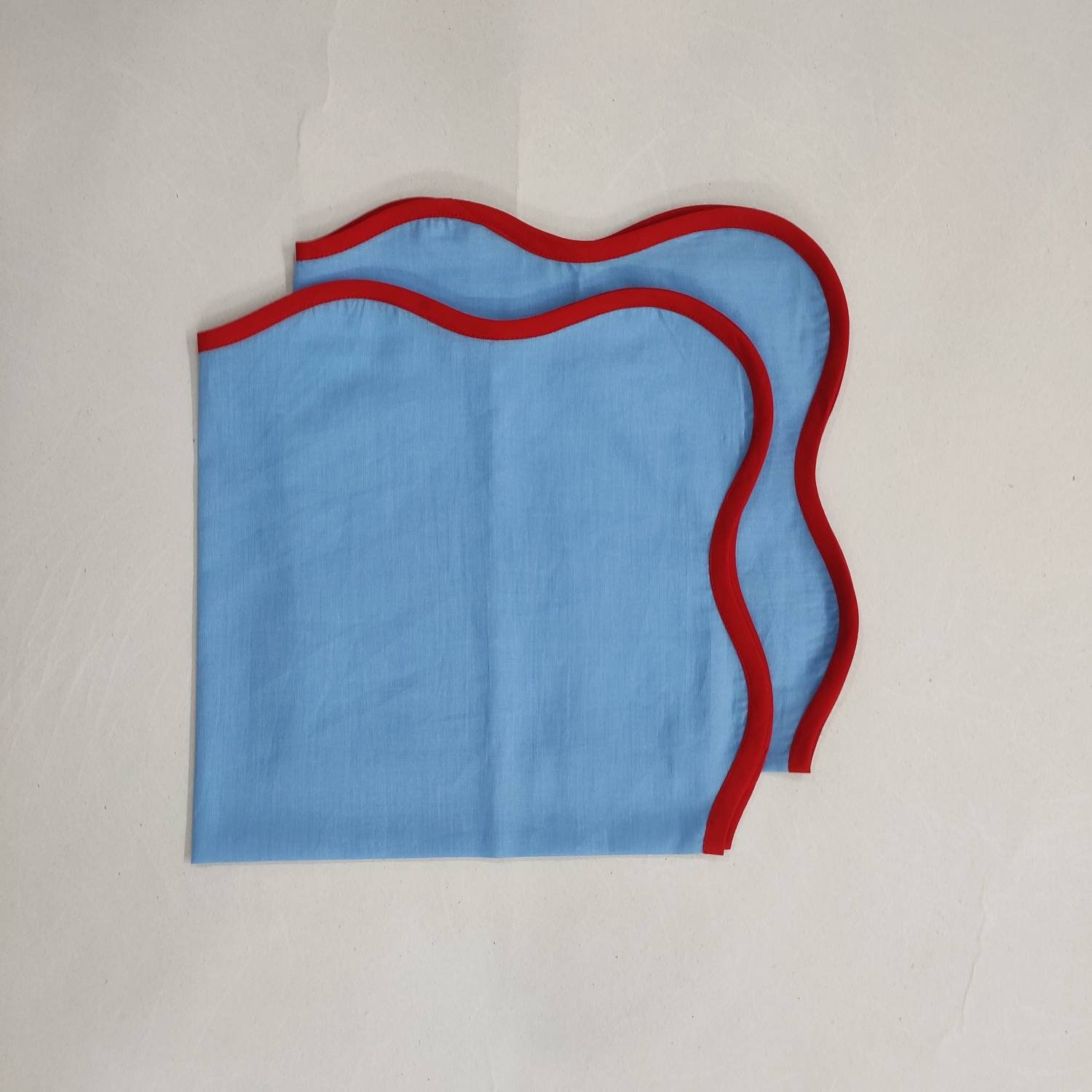 Fabricsg Cotton Napkins, Cloth Napkins, Fabric Napkins, Solid Piped ...
