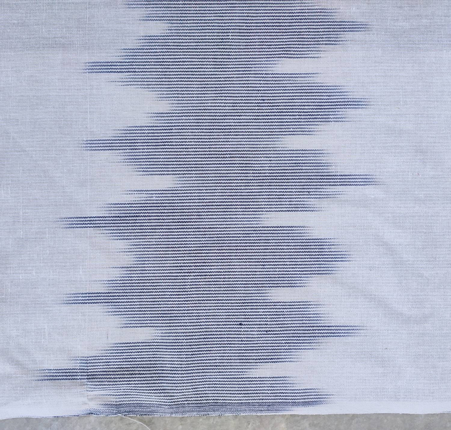 Fine 2/60 Handloom Ikat Fabric Blue fabric Fashion fabric | Etsy