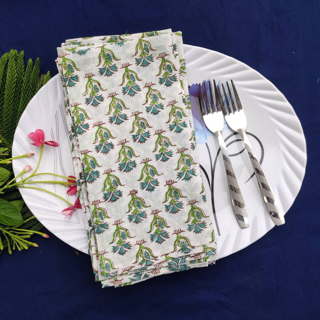 Cotton Napkin Fabric Face Mask Facemask Dinner Cocktail - Etsy