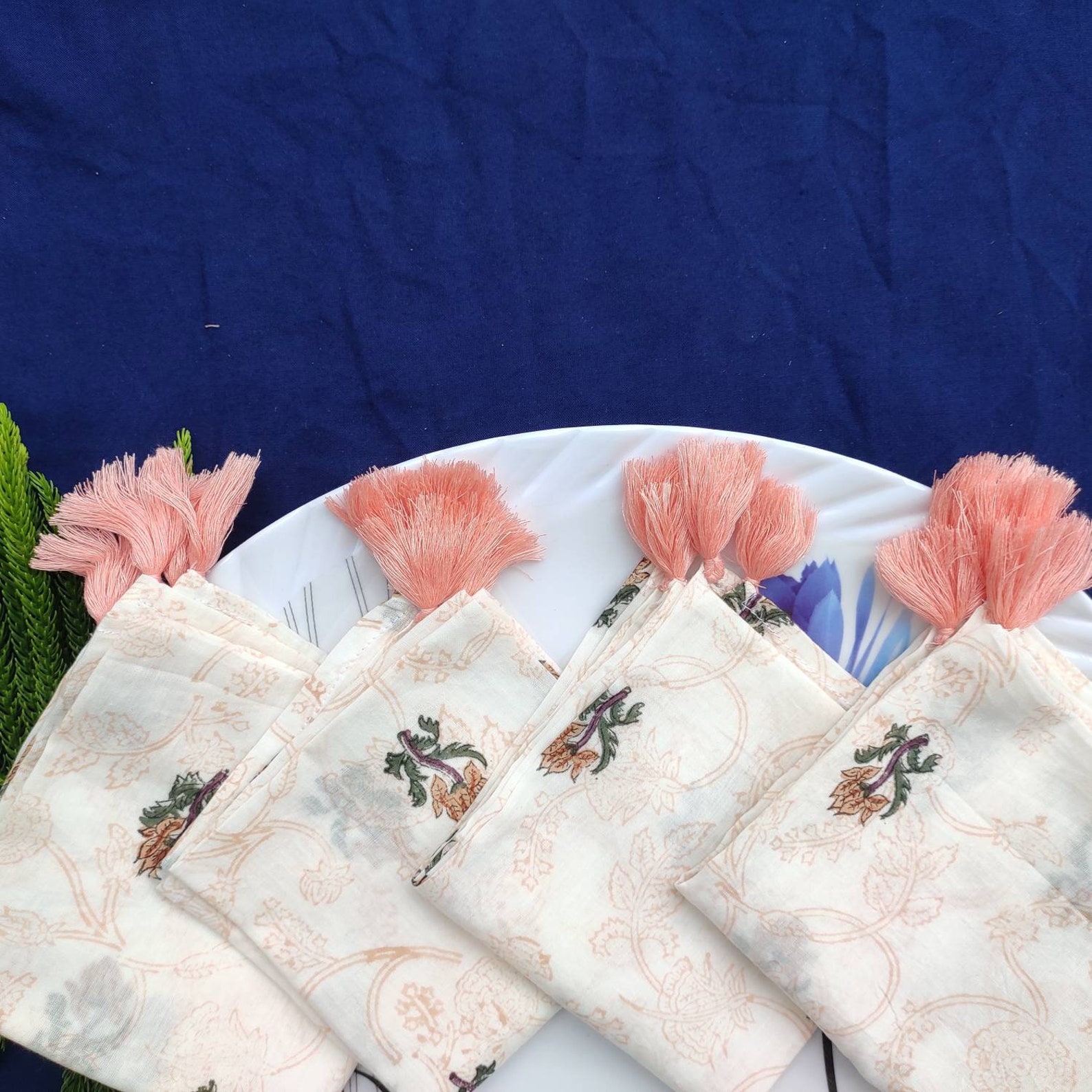 Cotton Napkin Fabric Face Mask Facemask Dinner Cocktail - Etsy