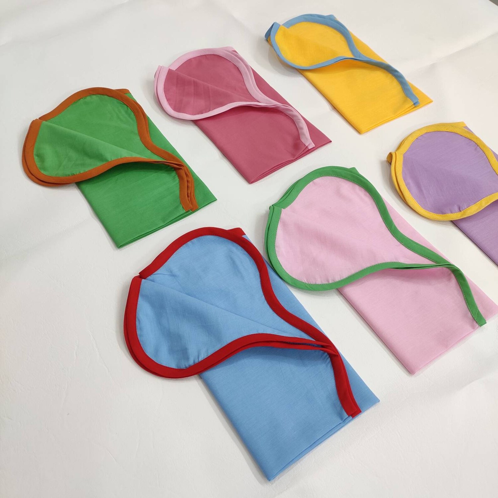 Fabricsg Cotton Napkins, Cloth Napkins, Fabric Napkins, Solid Piped ...