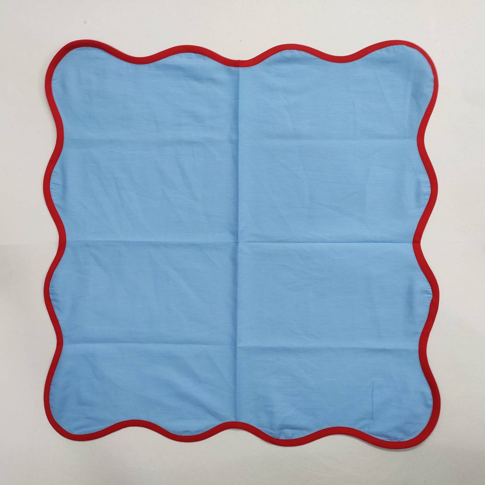 Fabricsg Cotton Napkins, Cloth Napkins, Fabric Napkins, Solid Piped ...