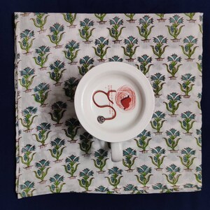 Cotton Napkin Fabric Face Mask Facemask Dinner Cocktail - Etsy