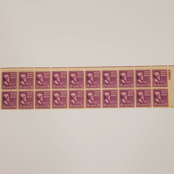 19 Cent Stamp - Etsy