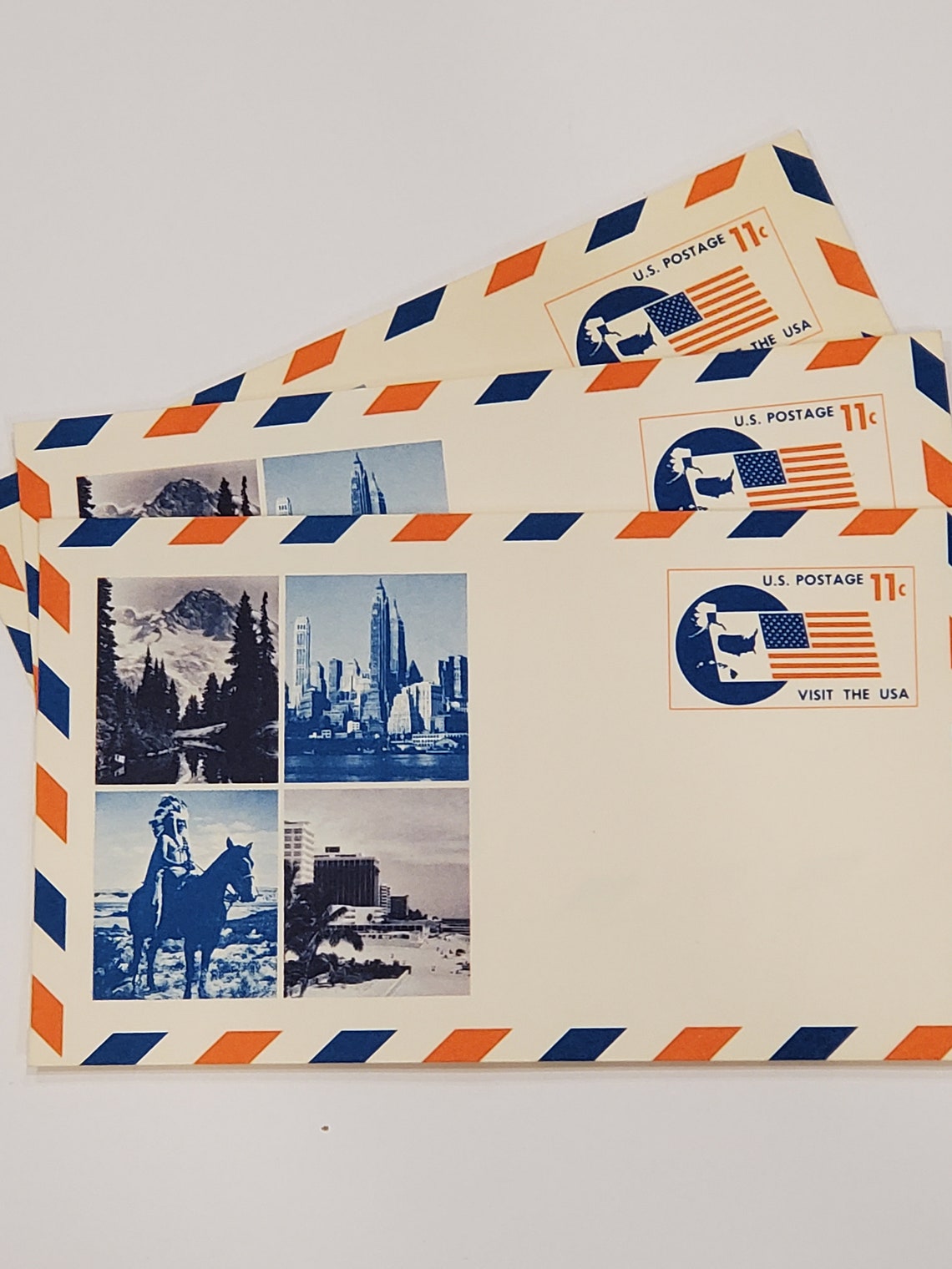 12 Vintage Prepaid Postcards. 4 Cent Lincoln, 3 Cent Liberty, 6 Cent ...