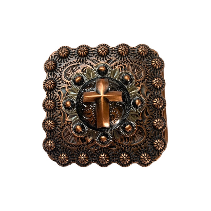 Concho Belt Buckle - Etsy