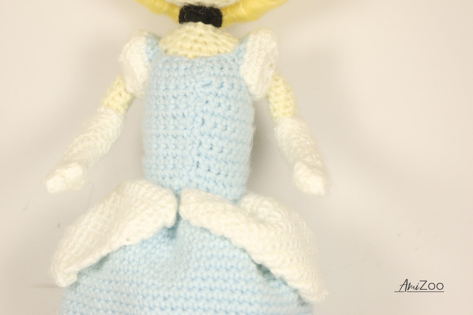 Fairytale Princess Cinderella Inspired Crochet Amigurumi Doll Pattern ...