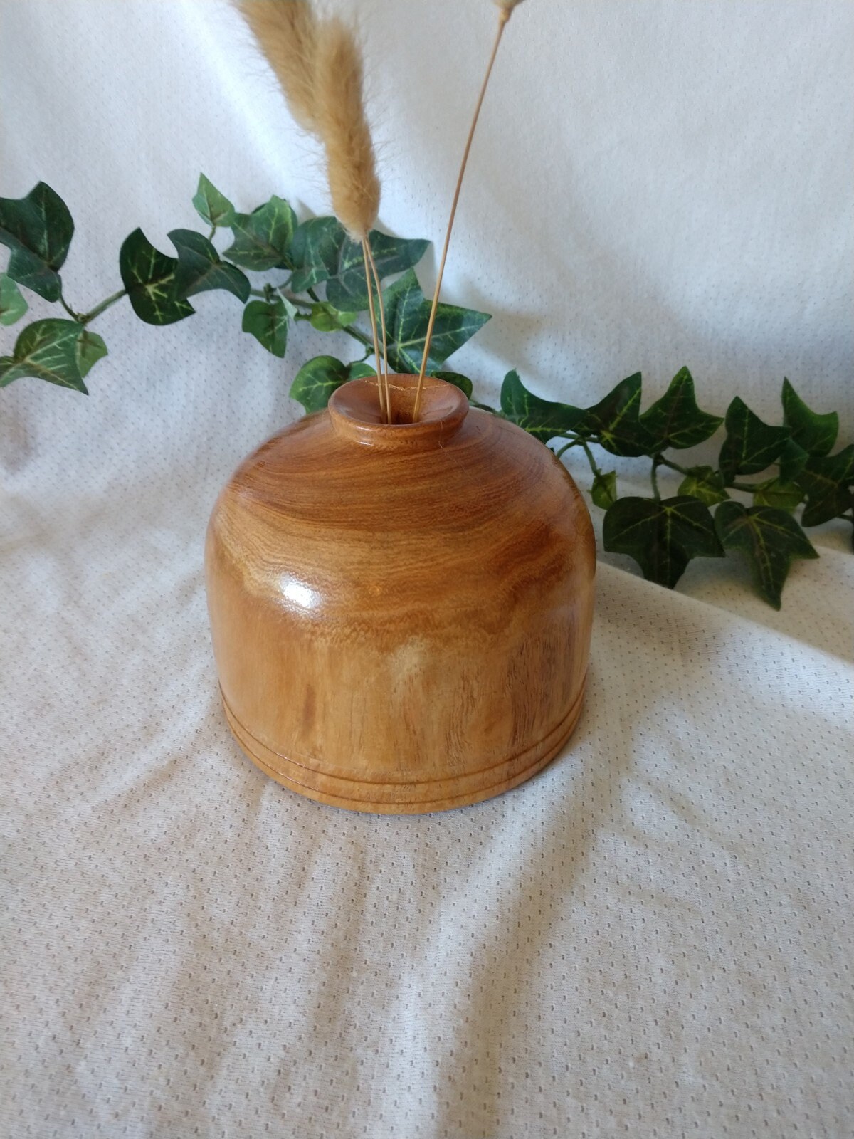 Handcrafted Twig Pot, Rustic, Weed Pot, Wood Turned Vase, Woodturning ...