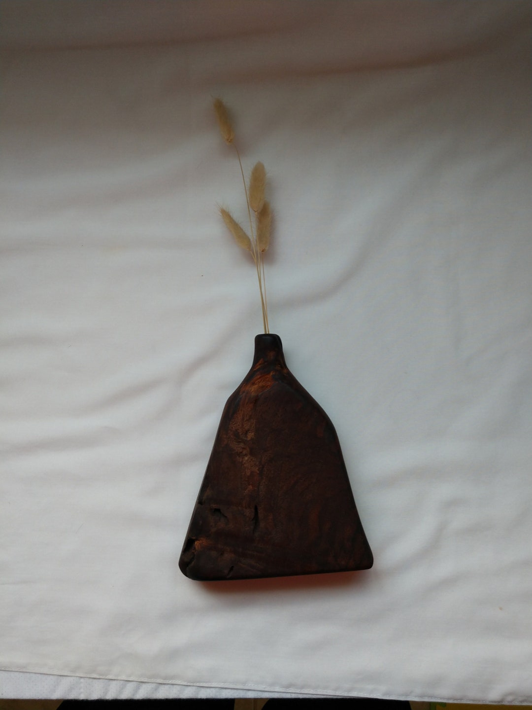 Twig Pot Rustic Weed Pot Wood Turned Vase Woodturning - Etsy