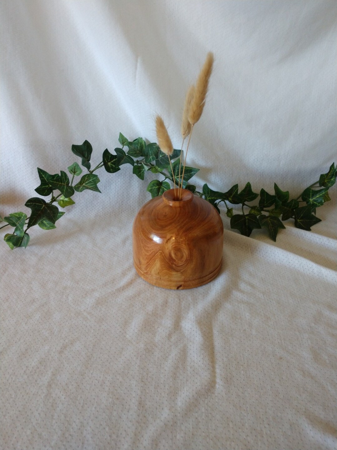 Handcrafted Twig Pot, Rustic, Weed Pot, Wood Turned Vase, Woodturning ...