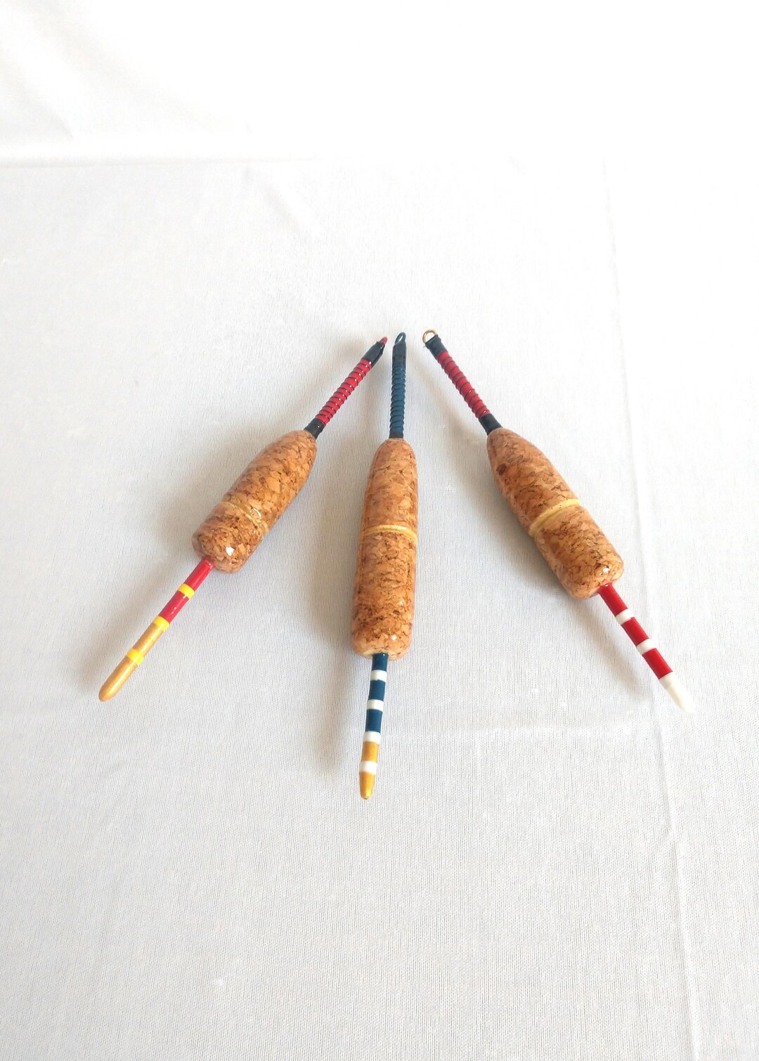 Set of Handmade Fishing Bobbers - Fish Float - Fish Tackle - Etsy