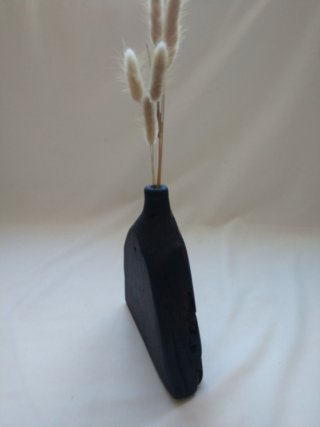 Twig Pot, Rustic, Weed Pot, Wood Turned Vase, Woodturning, Handcrafted ...