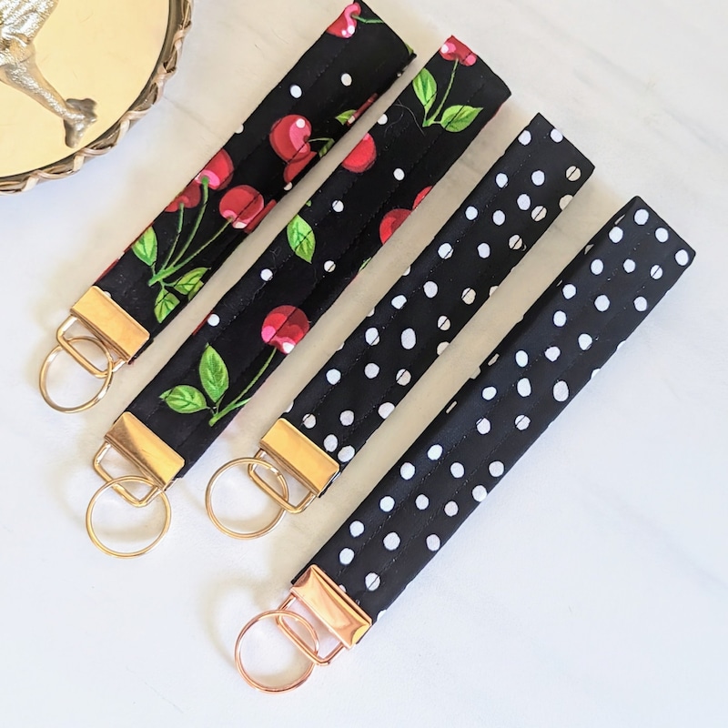 Fabric Keychains - Etsy