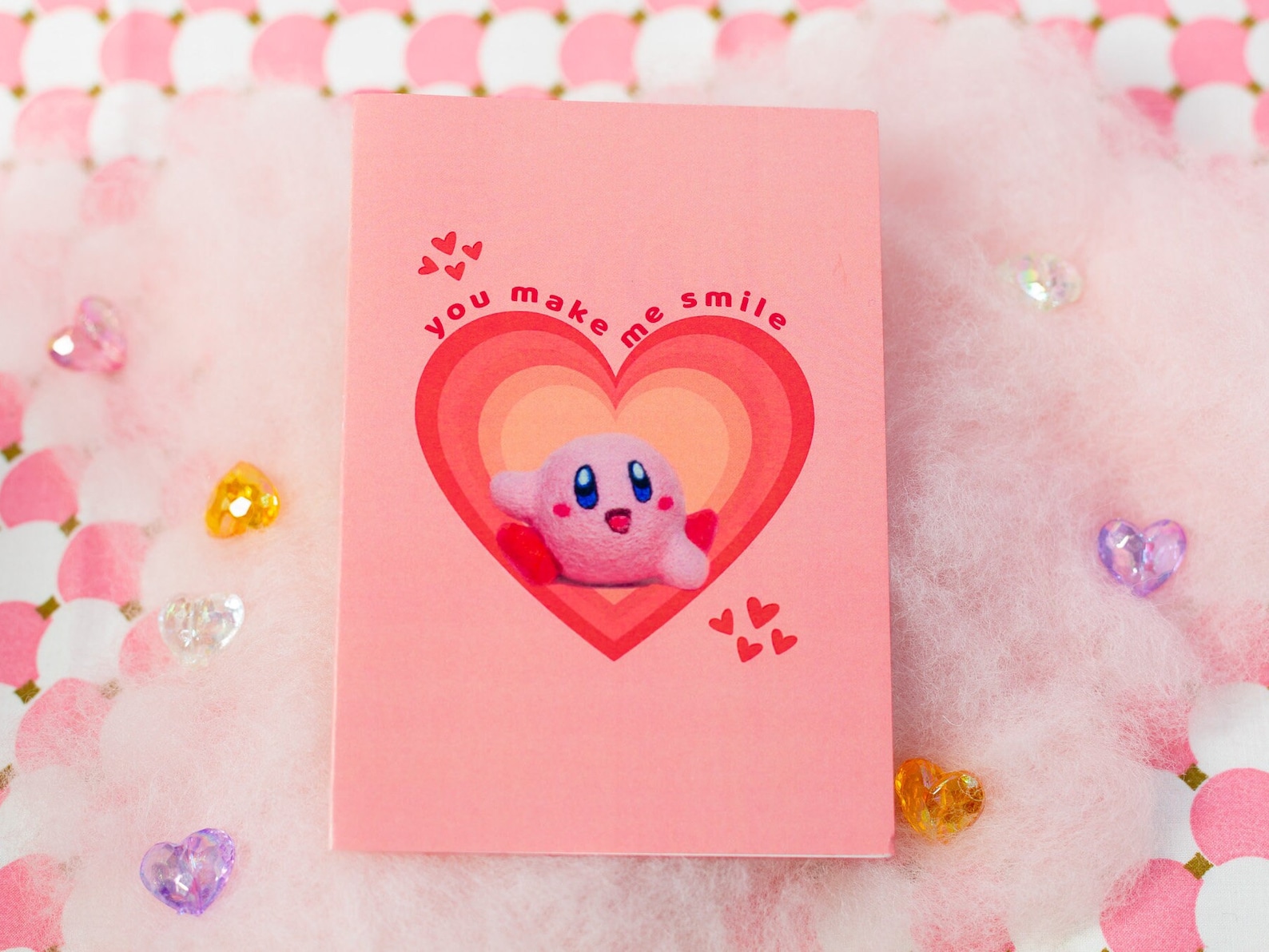 Kirby Card for Nintendo Kirby Lover Anniversary Best Friend Friendship ...