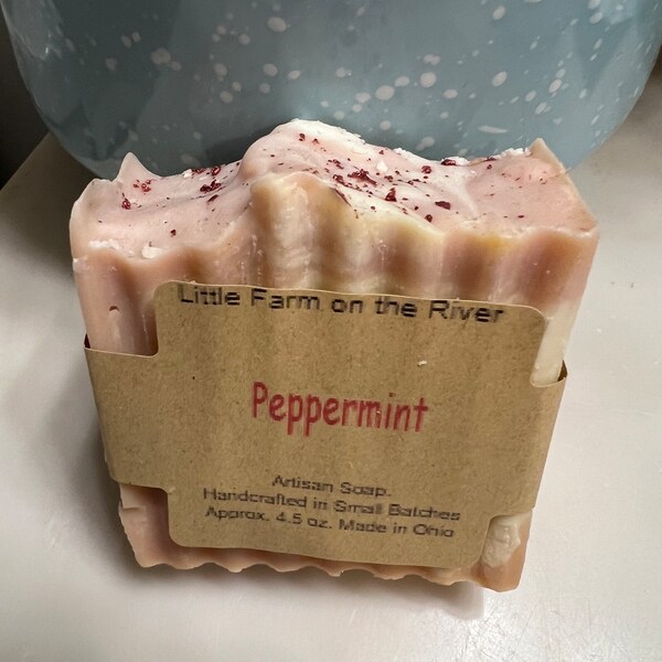 Peppermint Soap - Etsy
