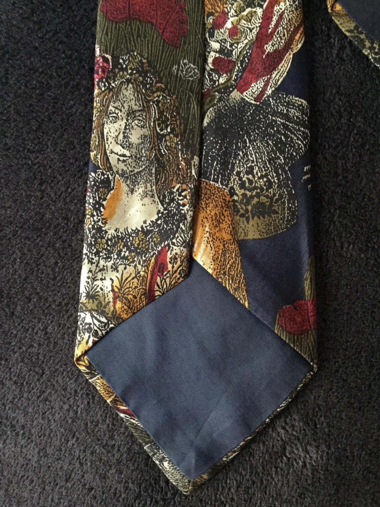 BRICE D'ALBAN Paris Silk Vintage Tie Authentic Luxury - Etsy UK