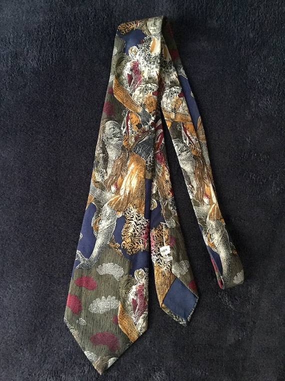BRICE D'ALBAN Paris Silk Vintage Tie Authentic Luxury - Etsy UK