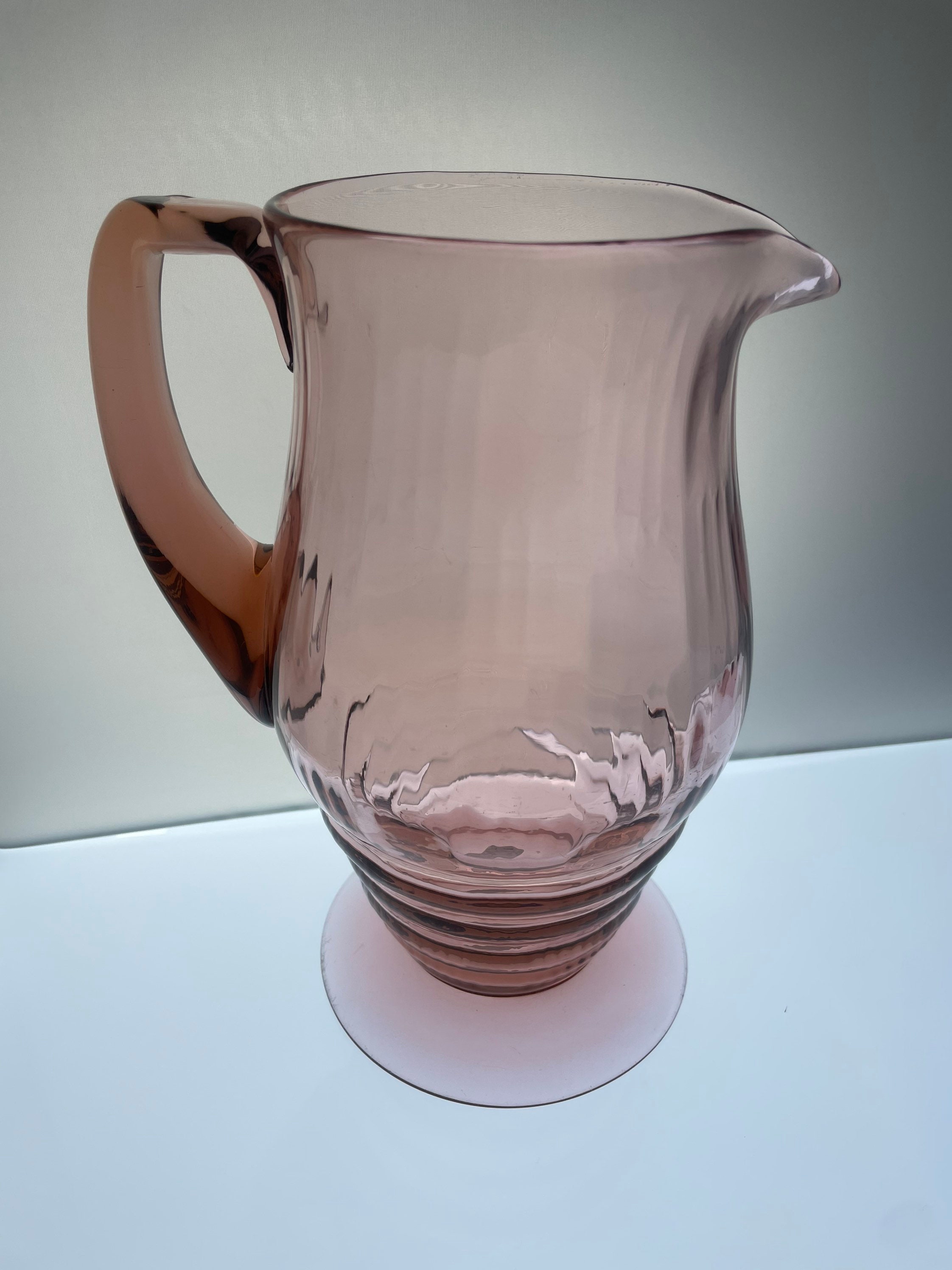 Heisey Glass Koors Pitcher - Etsy