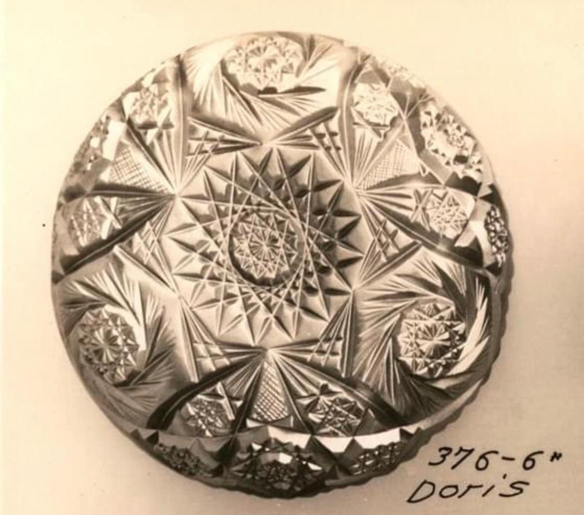 ABP- Luzerne Cut Glass Company Antique Crystal Nappy - Etsy