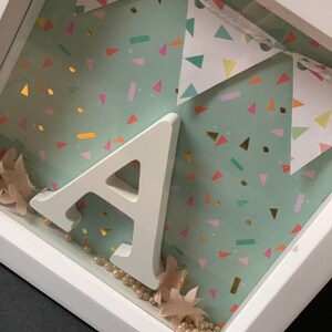 Letter A Shadow Box - Etsy