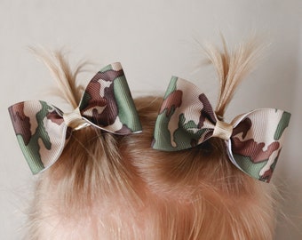 Camouflage Hair Clip - Etsy