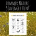 Nature Scavenger Hunt Bundle All Four Seasons Instant Download ...