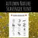 Nature Scavenger Hunt Bundle All Four Seasons Instant Download ...