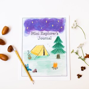 Month Long Nature Journal | Guided Prompts and Activities Included ...