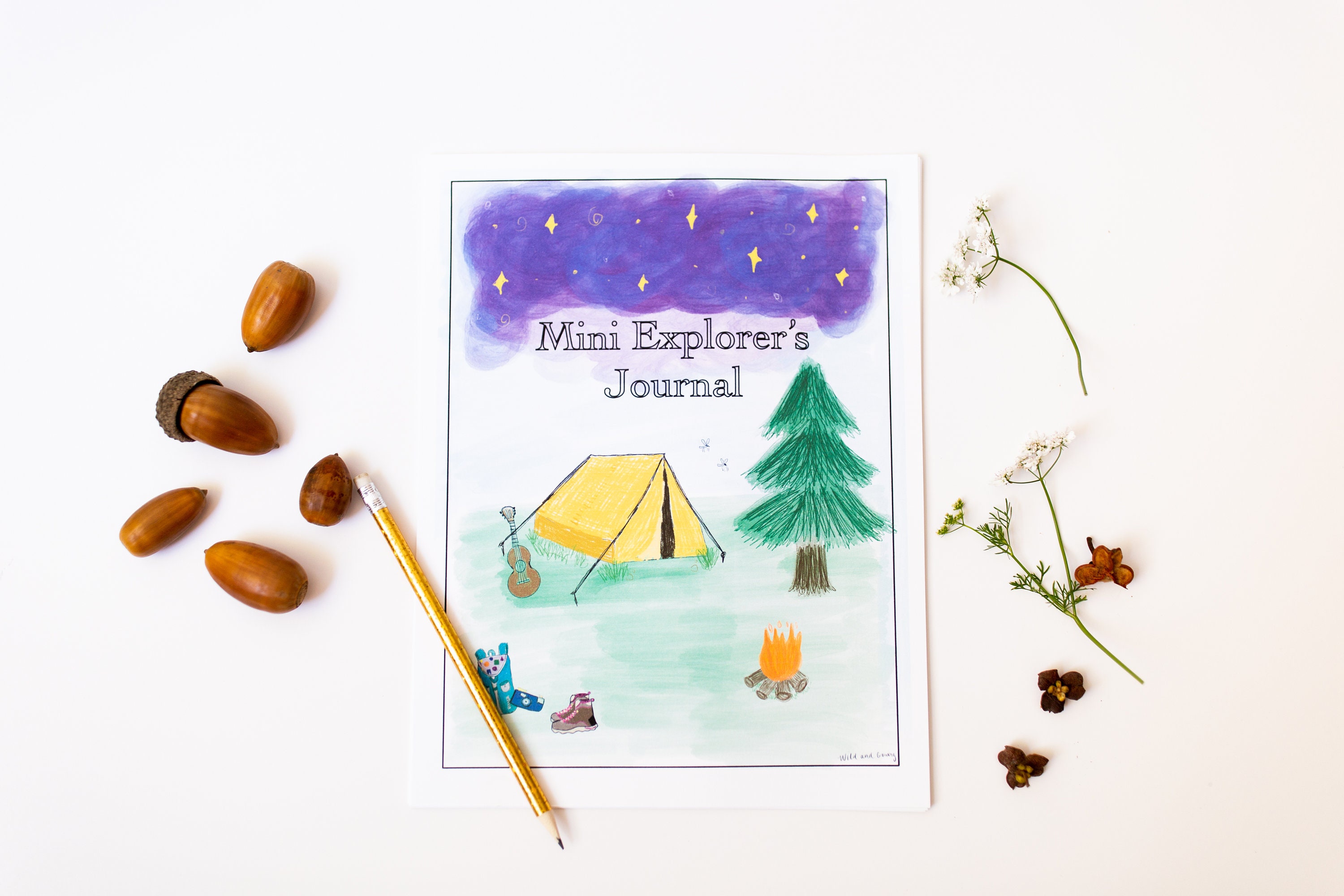 Month Long Nature Journal Guided Prompts and Activities Included ...