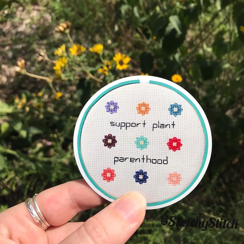 Sketchy Stitch Magnets / Subversive Snarky Funny Feminist - Etsy