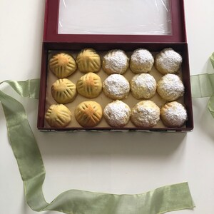 Syrian Mamool Cookies: Pistachio, Walnut, Date Filled Holiday Sweets ...
