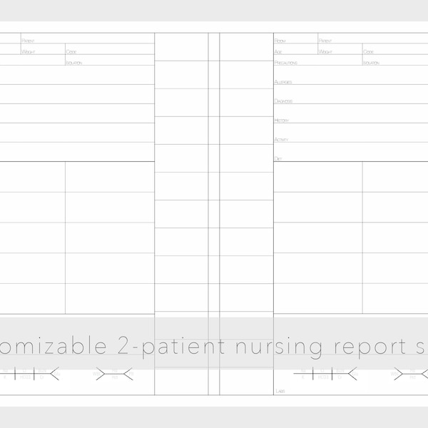 Hourly Report Sheet - Etsy