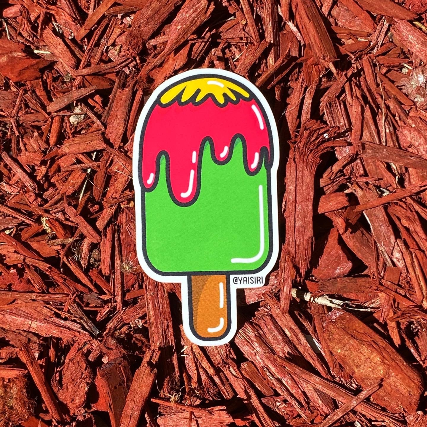 Waterproof Ice Cream Popsicle Sticker - Etsy