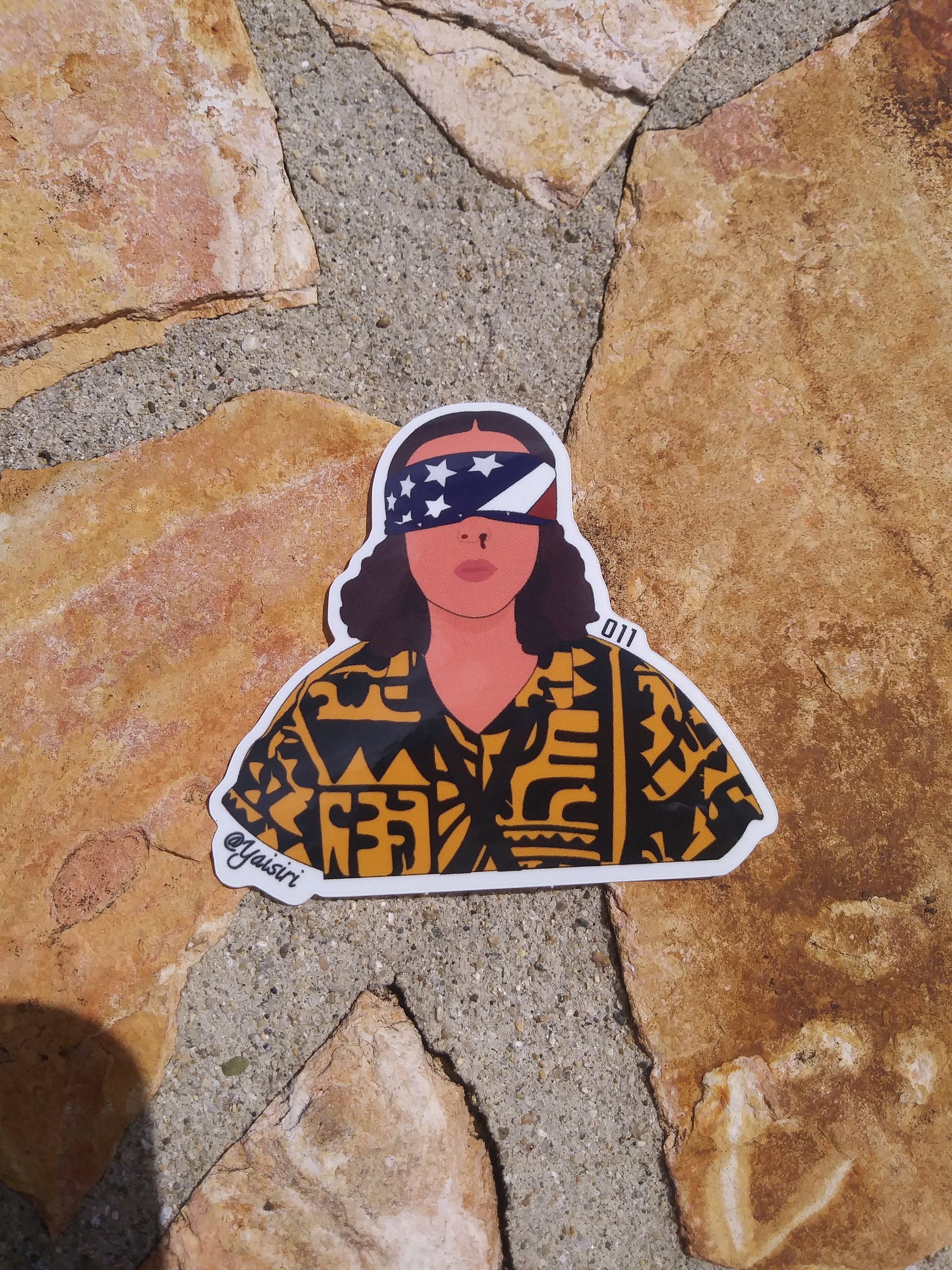 Eleven Sticker 011 Stranger Things Outfit Yellow - Etsy