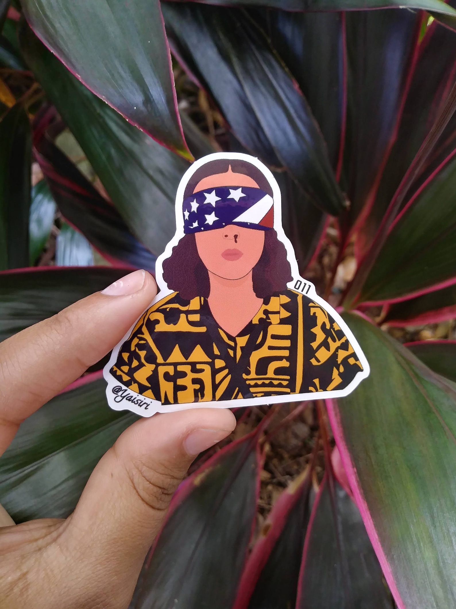 Eleven Sticker, 011, Stranger Things, Outfit Yellow - Etsy