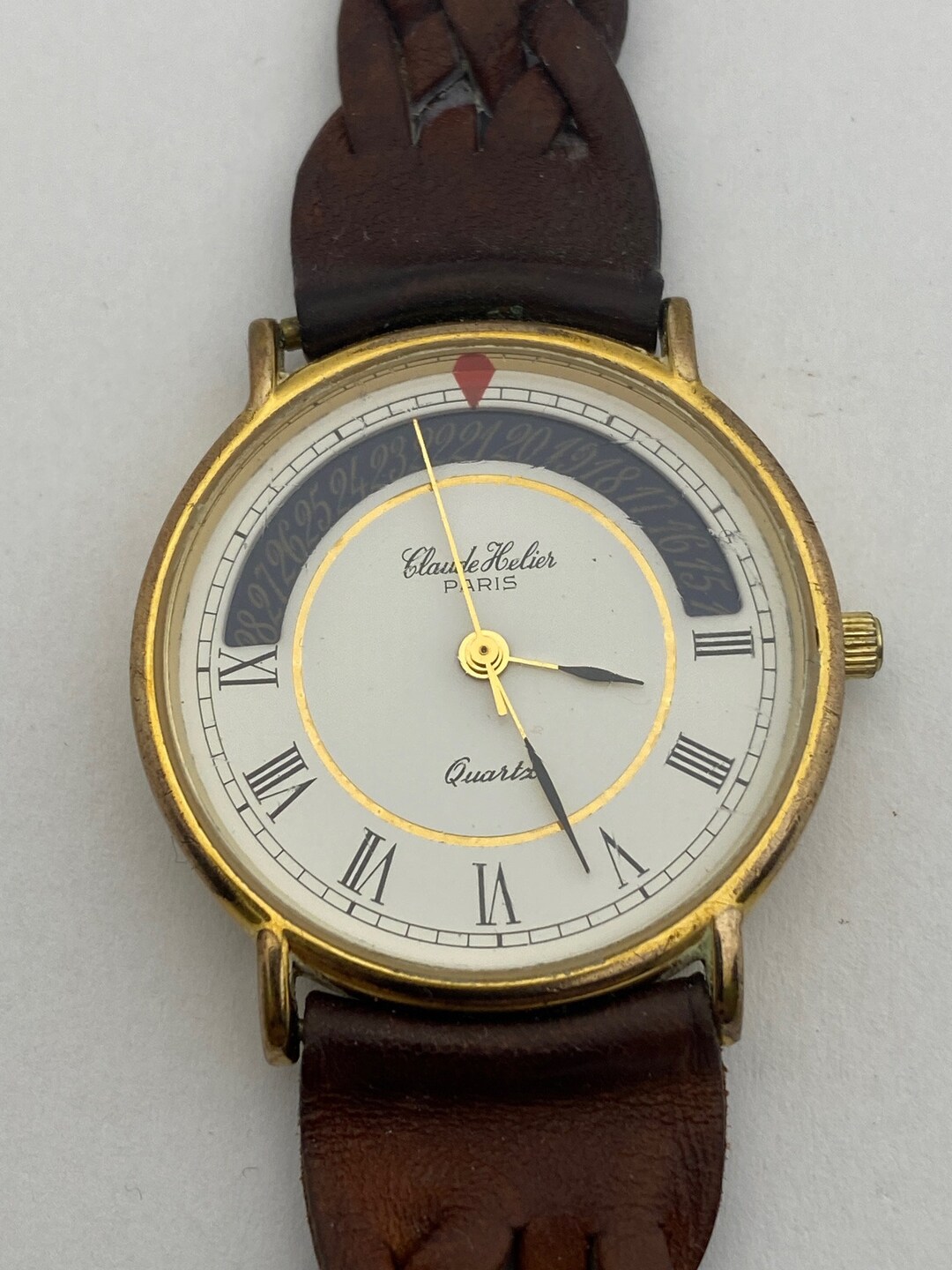 Claude Helier Watch Rare Model Gold Plated Case - Etsy