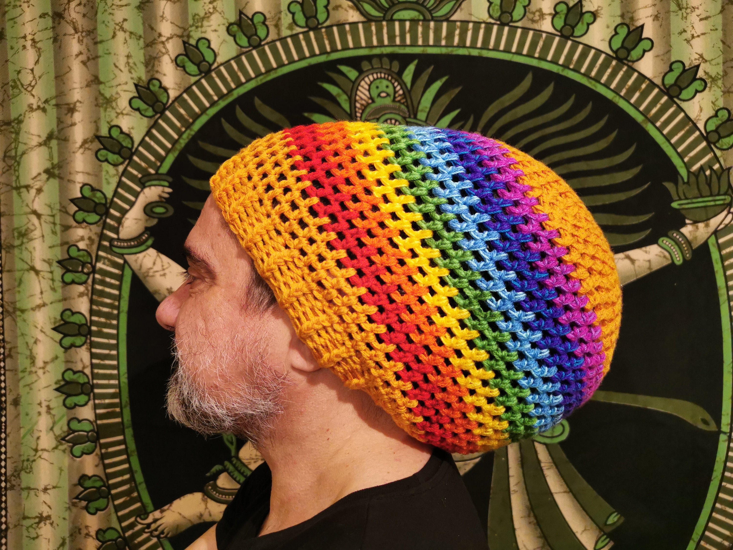 7 Chakras Dreadlocks Beanie Jata Hair Har Jata Hair Beanie | Etsy