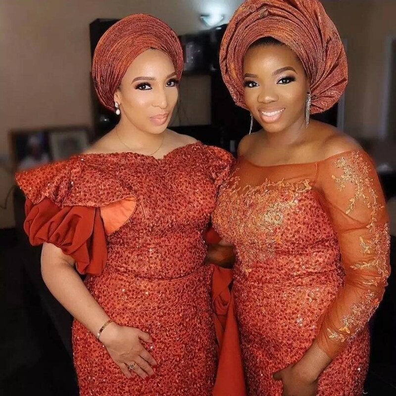 Burnt Orange African Dress - Etsy