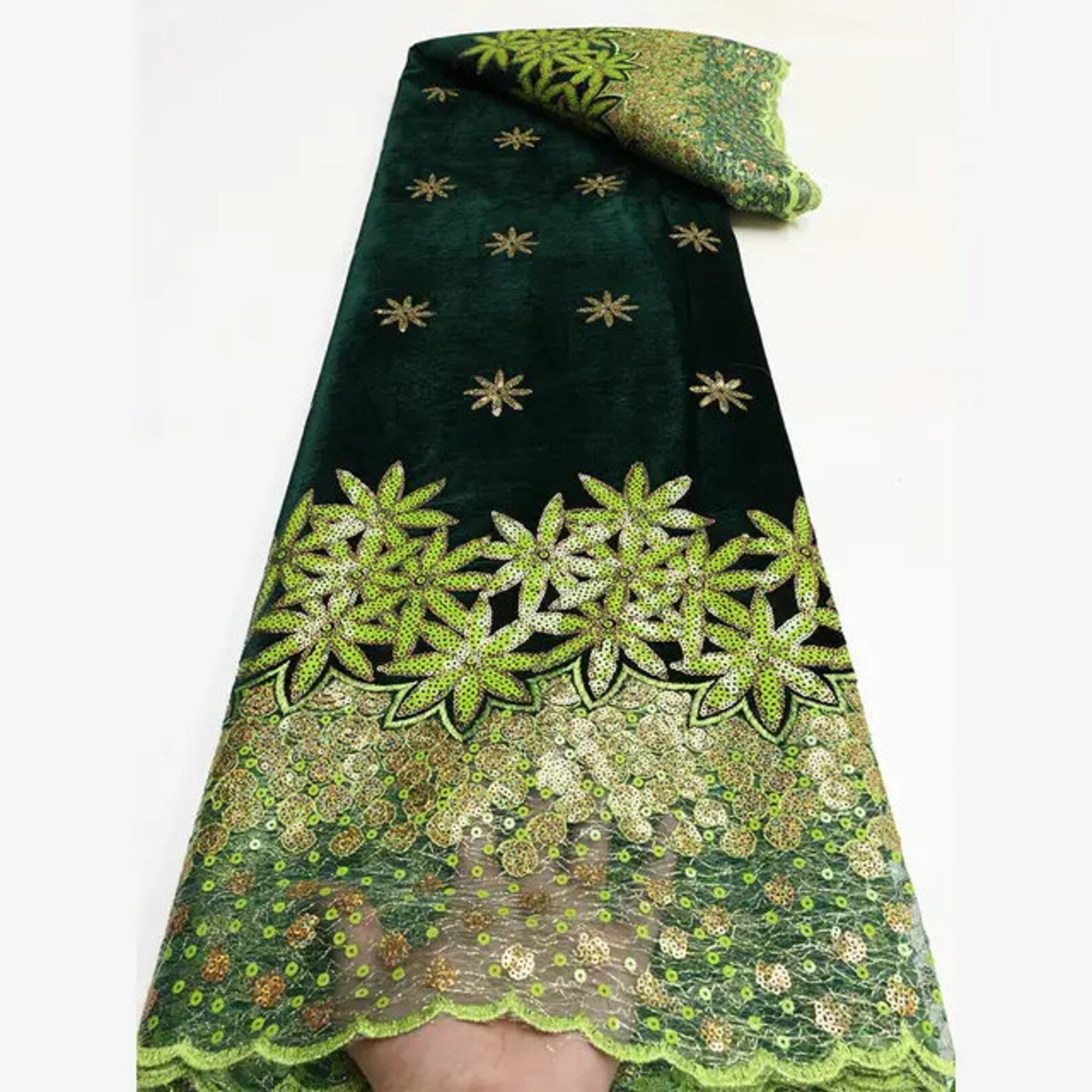 Latest Nigerian Velvet Lace Fabrics High Quality Lace African Lace ...