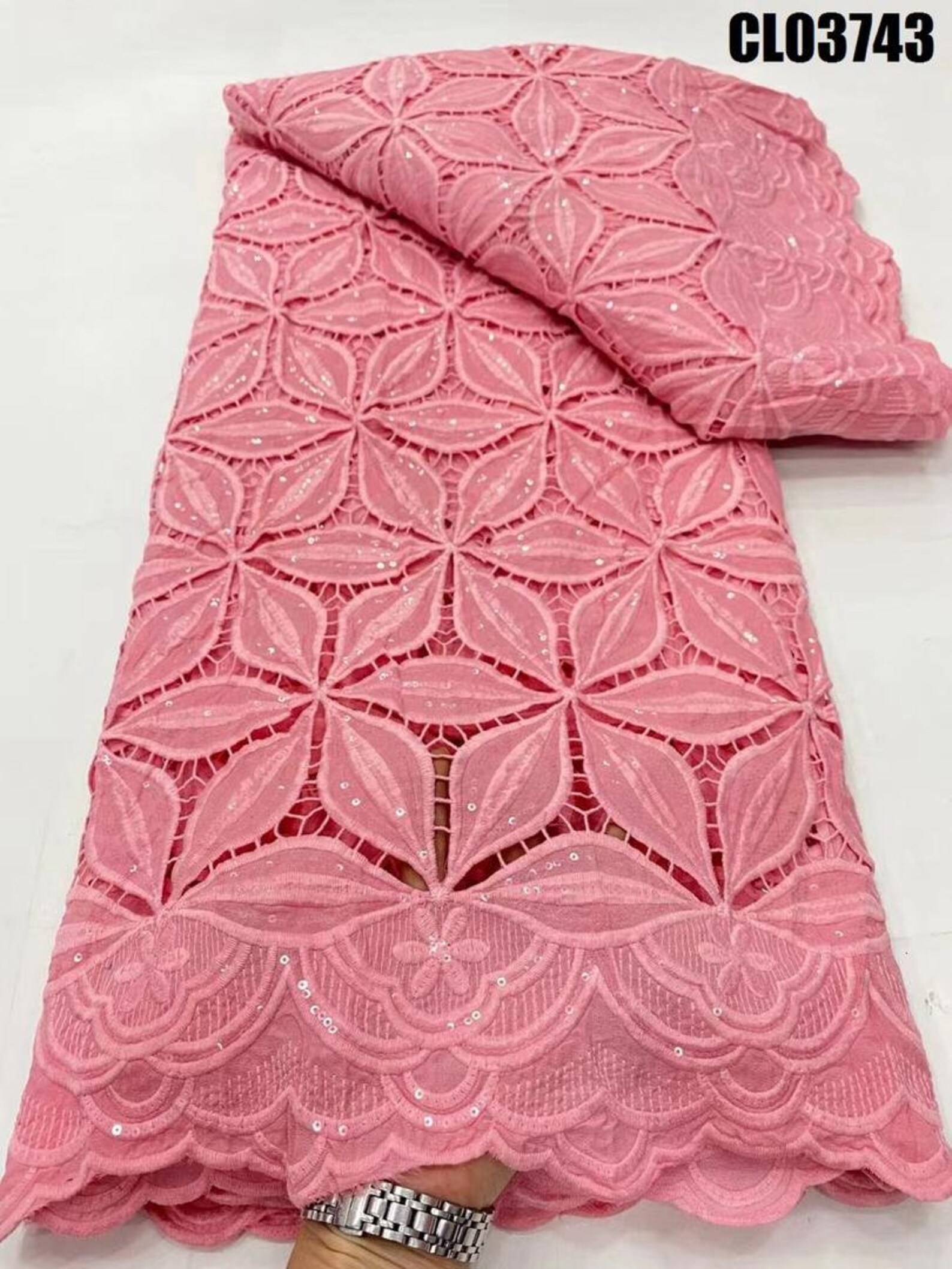 New Arrival Latest Purple African Lace Fabric 2024 High Quality African ...