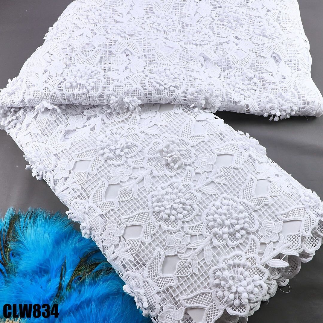New Arrival White High Quality Lace Latest Design African Lace Fabric ...