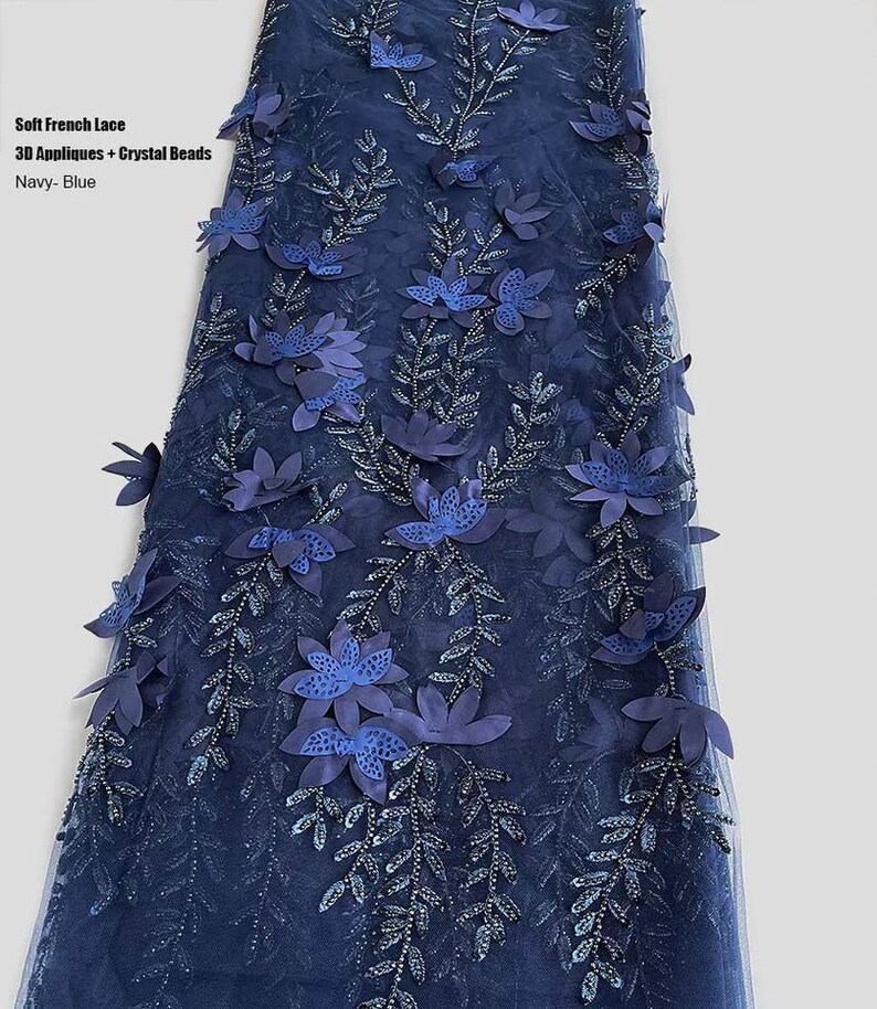 High Quality Nigeria Lace Fabrics High Grade Beaded Mesh Tulle Lace ...