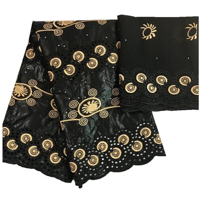 New Arrival African Embroidered Bazin Riche Fabrics Dubai Fabric Bridal ...