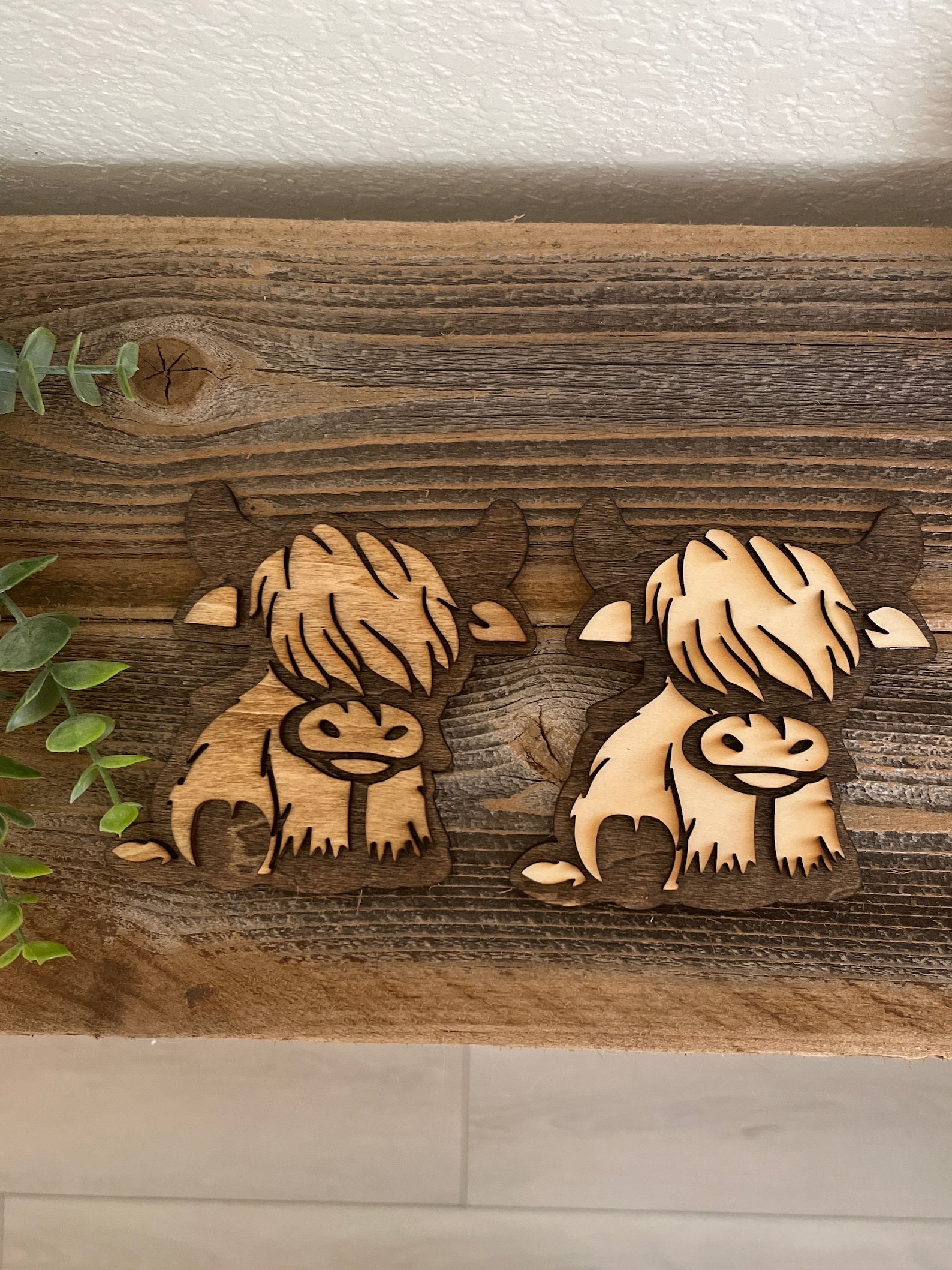 Highland Cow Farmhouse Decor - Etsy