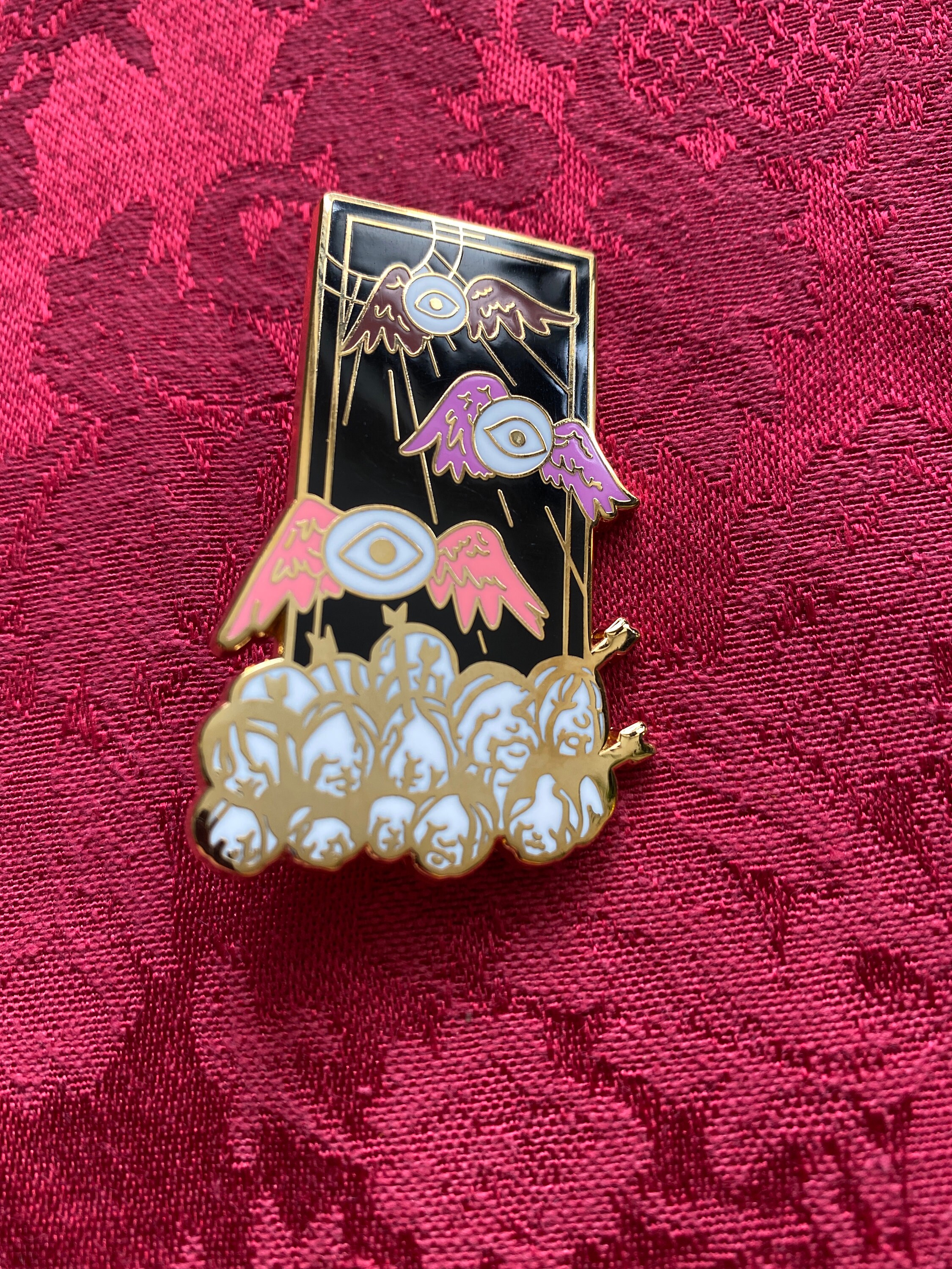 Holy War Enamel Pin - Etsy
