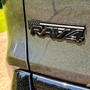 Us Flag Toyota Rav 4 Acrylic Logo Topper: America - Etsy