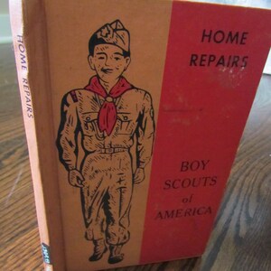 1960's Boy Scout - Home Repair Book - Etsy