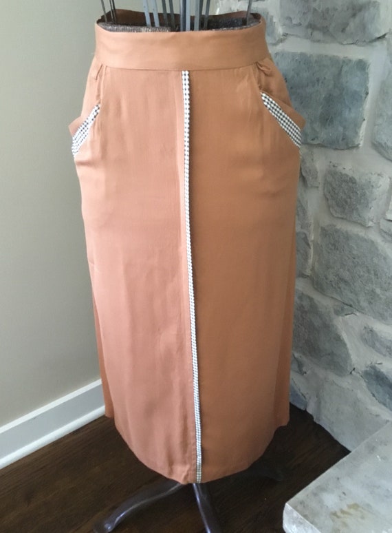 1950s pencil skirt - Gem